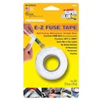 Super Glue 1 in. x 10 ft. White E-Z Fuse Silicone Tape (Case of 12 ...