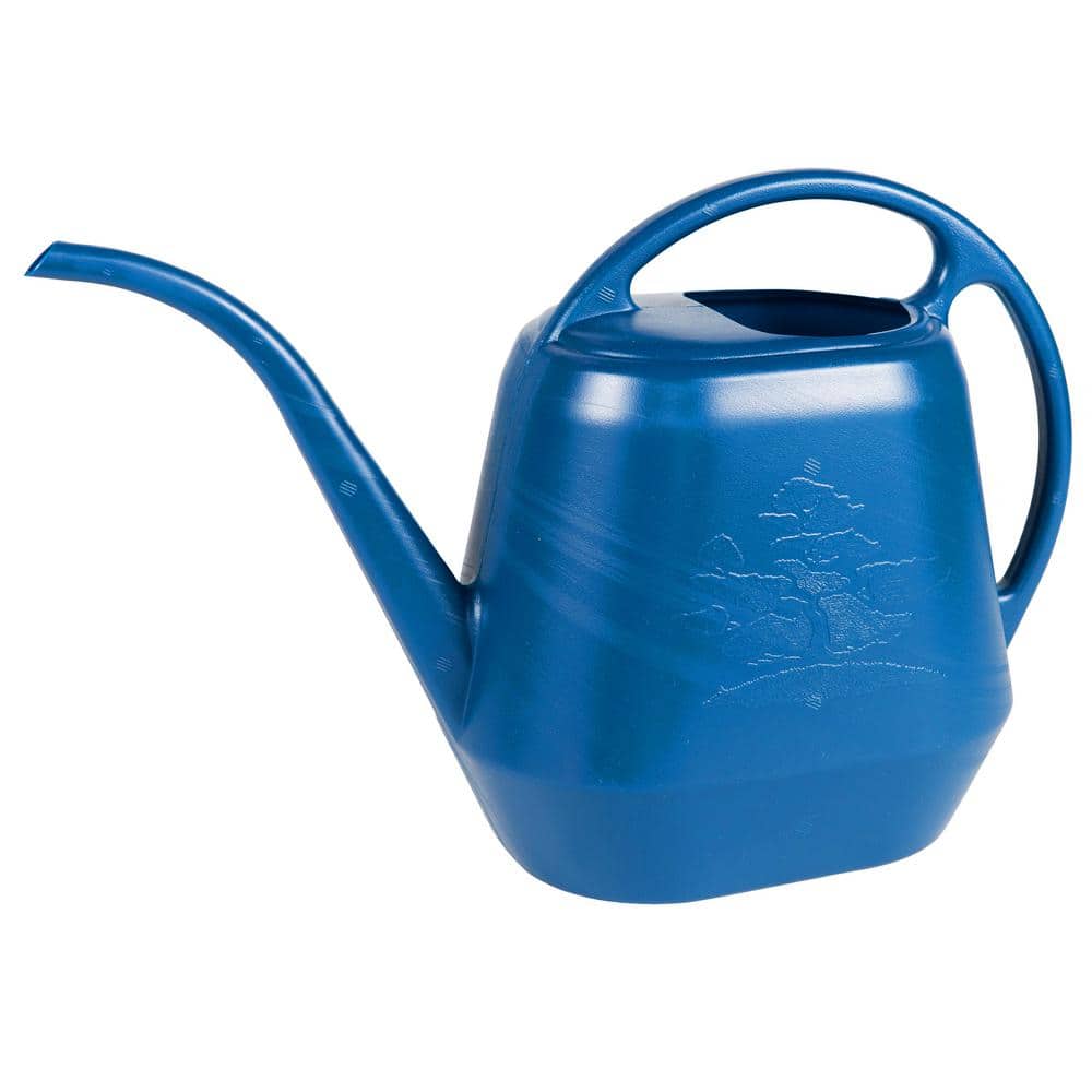 Bloem Aqua Rite 1.1 Gal. (144 fl. oz.) Classic Blue Watering Can JW41 ...