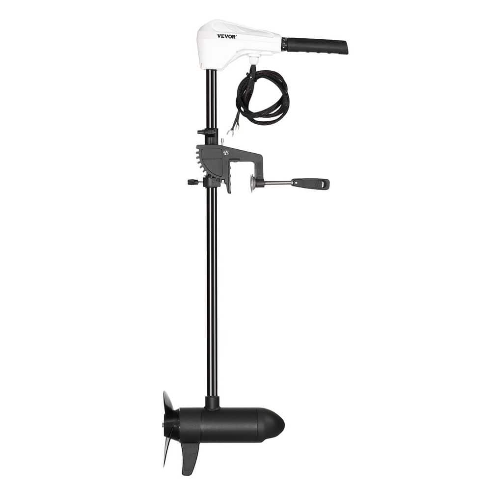 VEVOR Electric Trolling Motor Transom Mounted Outboard Boat Motors 24V ...