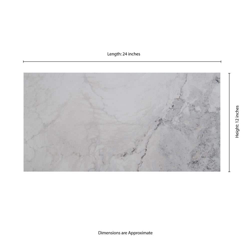 Buy Napa Gray 12 in. x 24 in. Matte Ceramic Stone Look Floor and Wall ...