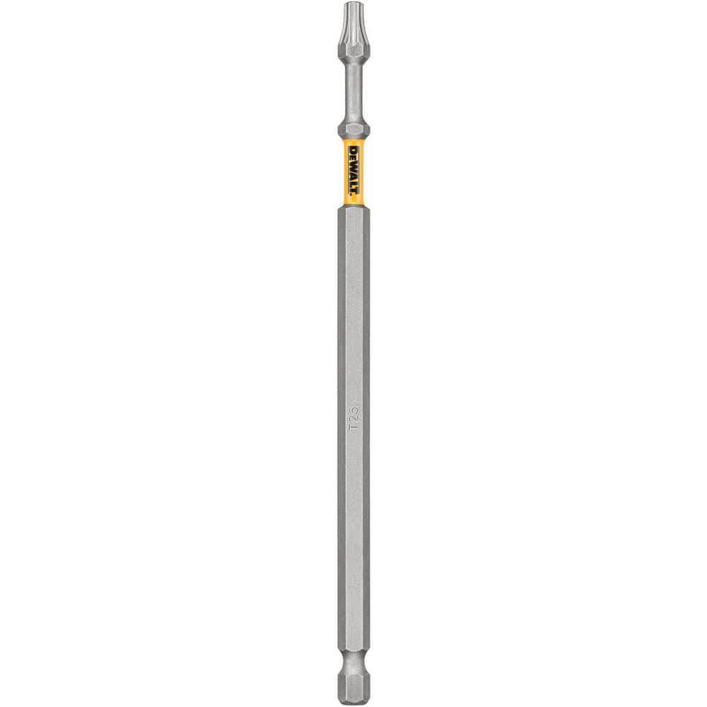 DEWALT MAX IMPACT #25 x 6 in. Torx Screwdriving Bit DWA6TX25MI - The ...