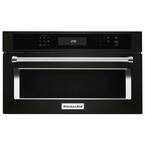 KitchenAid 1.4 cu. ft. Built-In Convection Microwave in Black Stainless ...