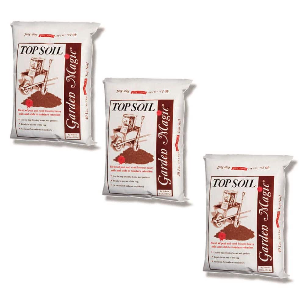 Garden Magic 40 lb. Organic Potting Soil Blend White Potting Soil ...