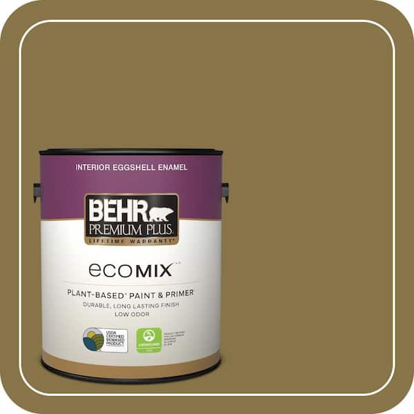 BEHR PREMIUM PLUS 1 gal. #PPU6-20 Eden Prairie Eggshell Enamel EcoMix ...