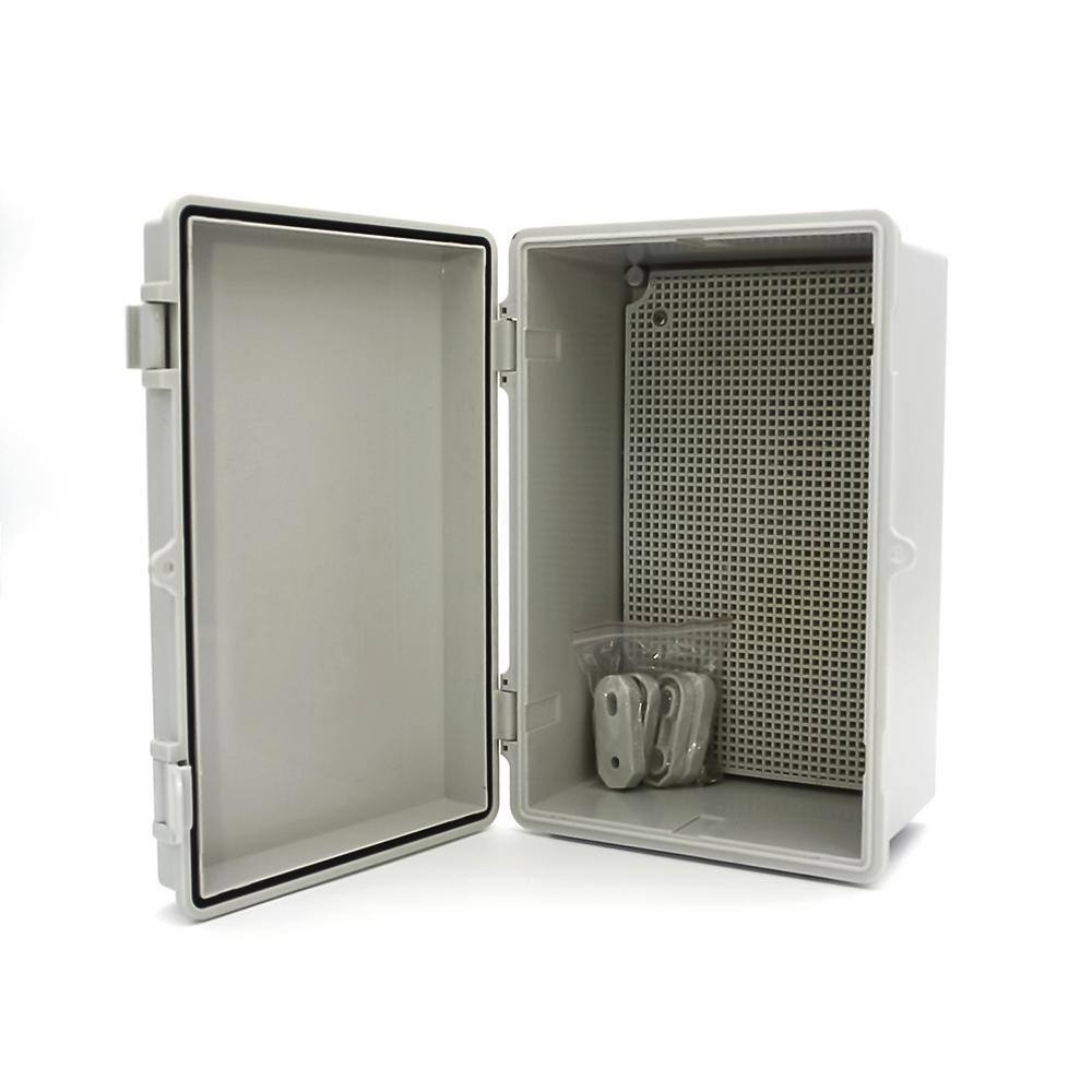 ABS Plastic Enclosure, IP66, 7 in. x 11 in. x 5 in., Honeycomb Bottom ...
