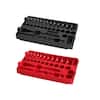 Milwaukee Metric PACKOUT Tray for 3/8 in. Ratchet and Socket Kit with ...