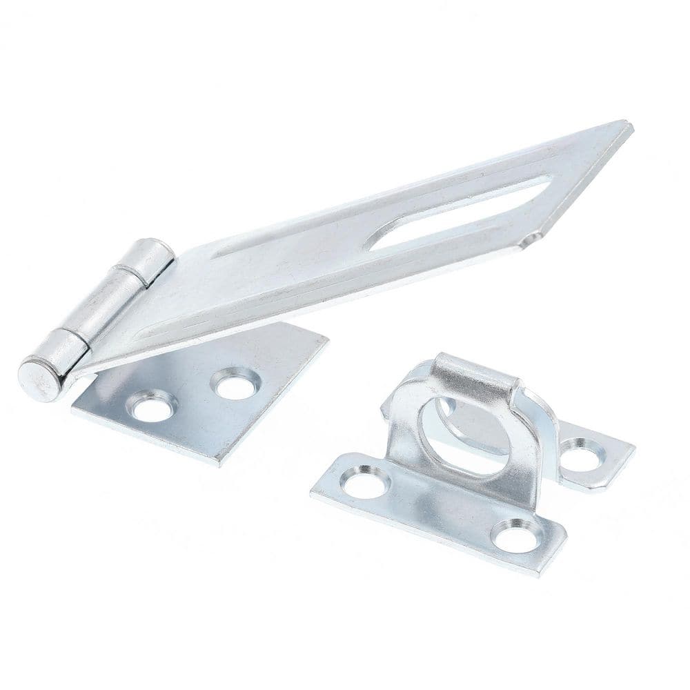 Prime-Line Door and Gate Safety Hasp Hinge Latch with Fixed Staple 4-3/ ...