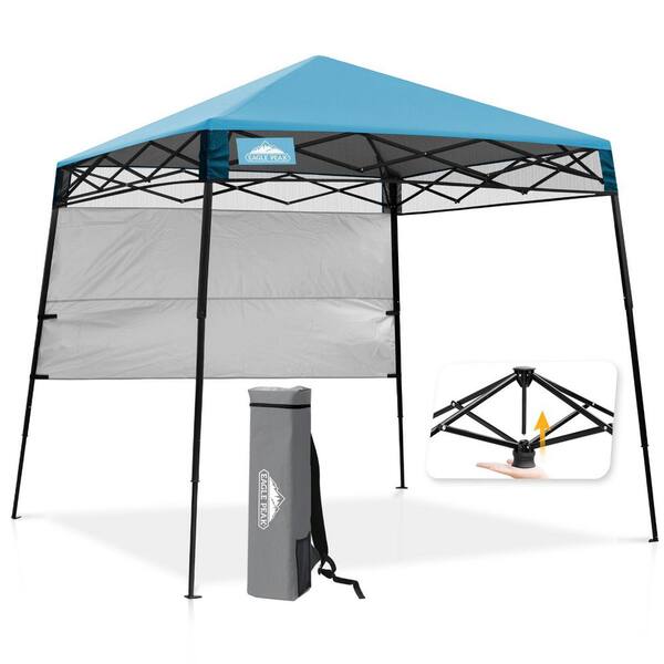 EAGLE PEAK Day Tripper 8 ft. x 8 ft. Slant Leg Light-Weight Compact ...
