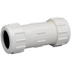 Apollo 2 in. x 2 in. PVC Compression Coupling PVCCOMP2 - The Home Depot