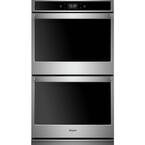 Whirlpool 30 in. Smart Double Electric Wall Oven with Touchscreen in ...
