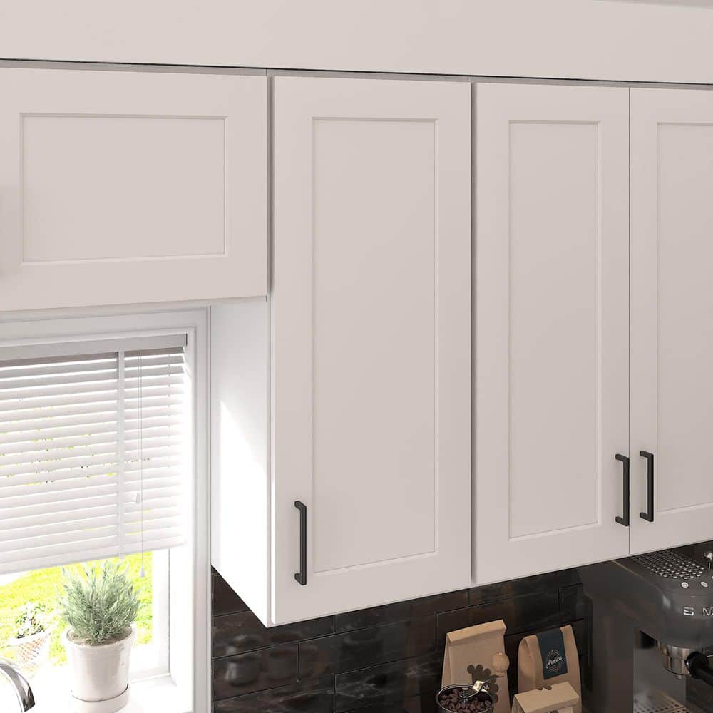 Furinno 15 in. W x 12 in. D x 36 in. H Ready to Assemble Wall Kitchen ...