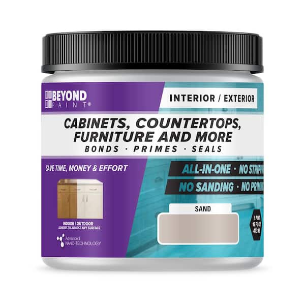 BEYOND PAINT 1 pt. Sand Cabinets, Countertops, Furniture and More Multi ...