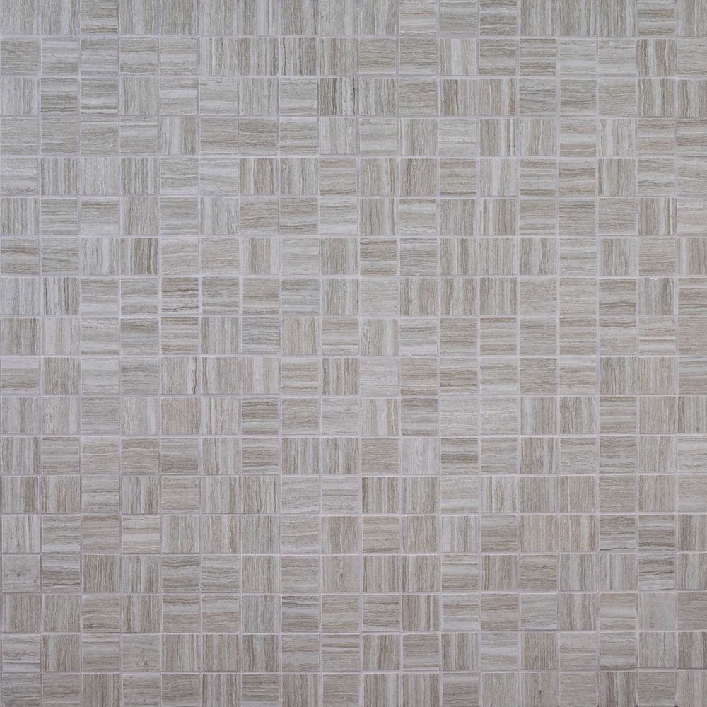 MSI Charisma Silver 12 in. x 12 in. x 0.36 in. Matte Ceramic Mesh ...