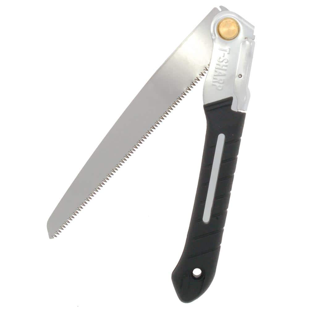 ZENPORT 9.5 in. Tri-Edge Blade Folding Saw with Steel Handle SF240 ...