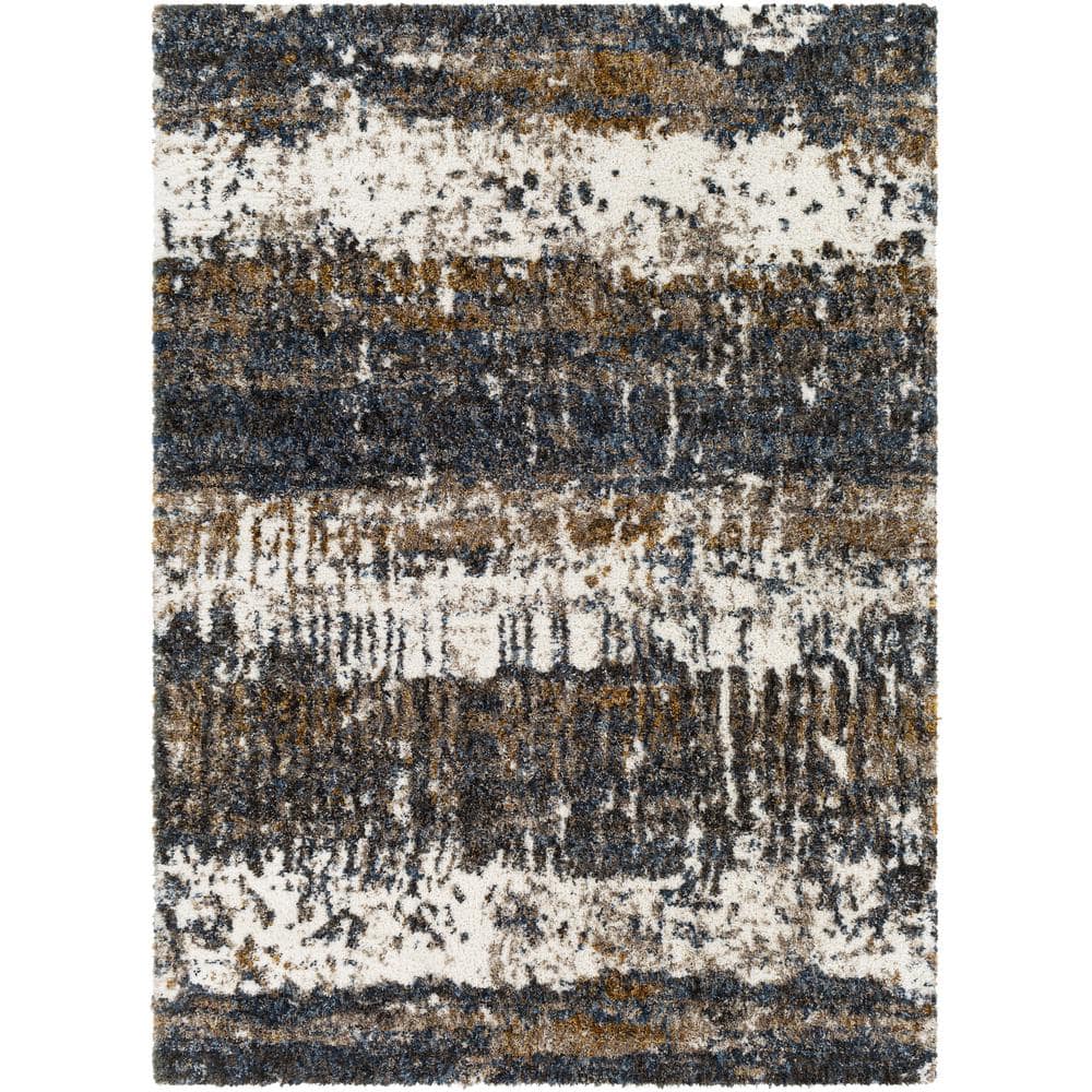 Livabliss Celestial Shag 2 ft. x 3 ft. Gray Abstract Indoor Area Rug CSG2302-23 - The Home Depot