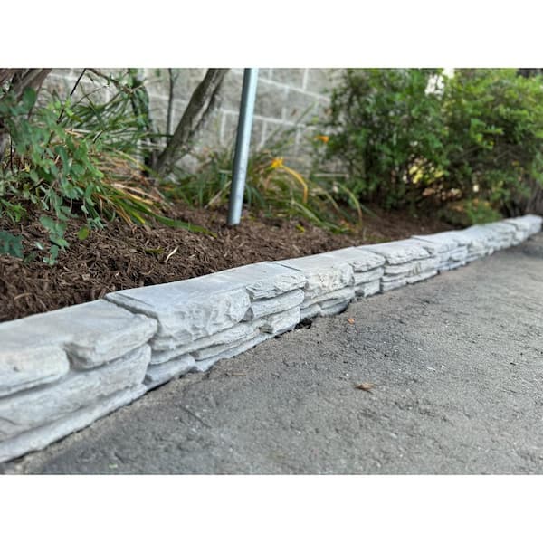 Nantucket Pavers Fieldstone 17.5 in. x 5 in. x 4 in. Tan Variegated ...