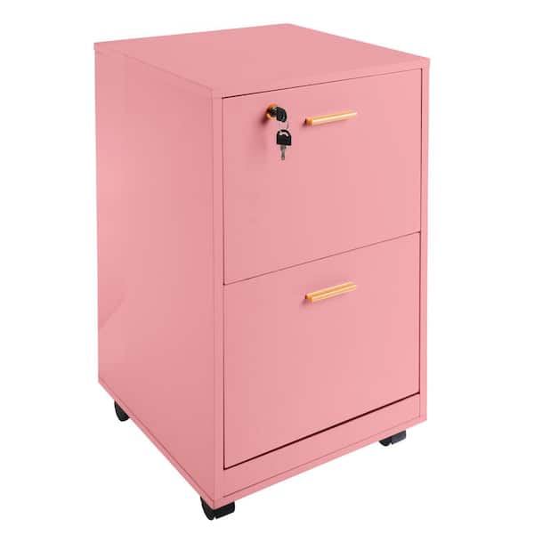 Pink Filing Cabinet