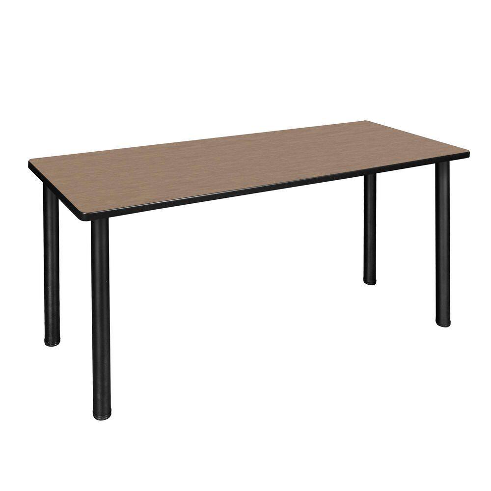 Regency Kee 66 in x 24 in. Noble Oak Top Training Seminar Table Desk ...