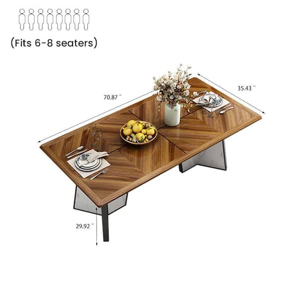 8 Person Dining Room Table Dimensions