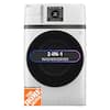 GE Profile 4.6 cu. ft. Smart UltraFast Electric Washer and Dryer Combo ...