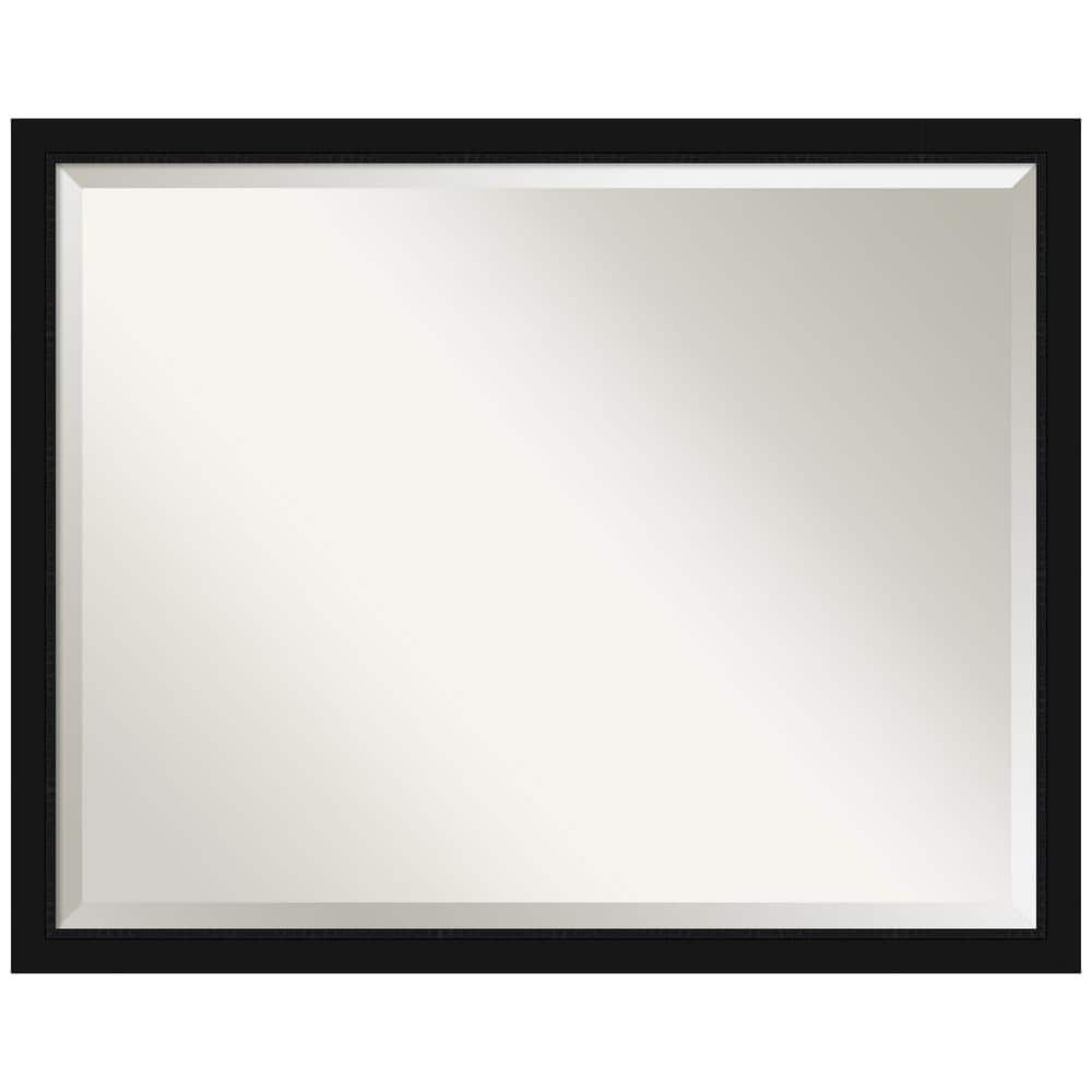 Amanti Art Avon 30 in. x 24 in. Casual Rectangle Framed Black Narrow ...