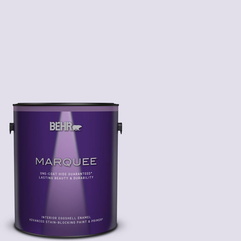 BEHR MARQUEE 1 gal. #M560-1 Sweet Bianca Eggshell Enamel Interior Paint ...