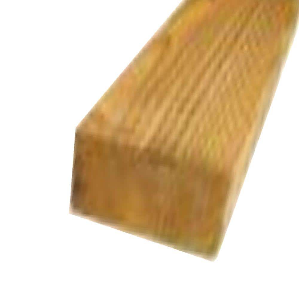 2 in. x 4 in. x 8 ft. #2 Pressure-Treated Lumber 218458 - The Home Depot