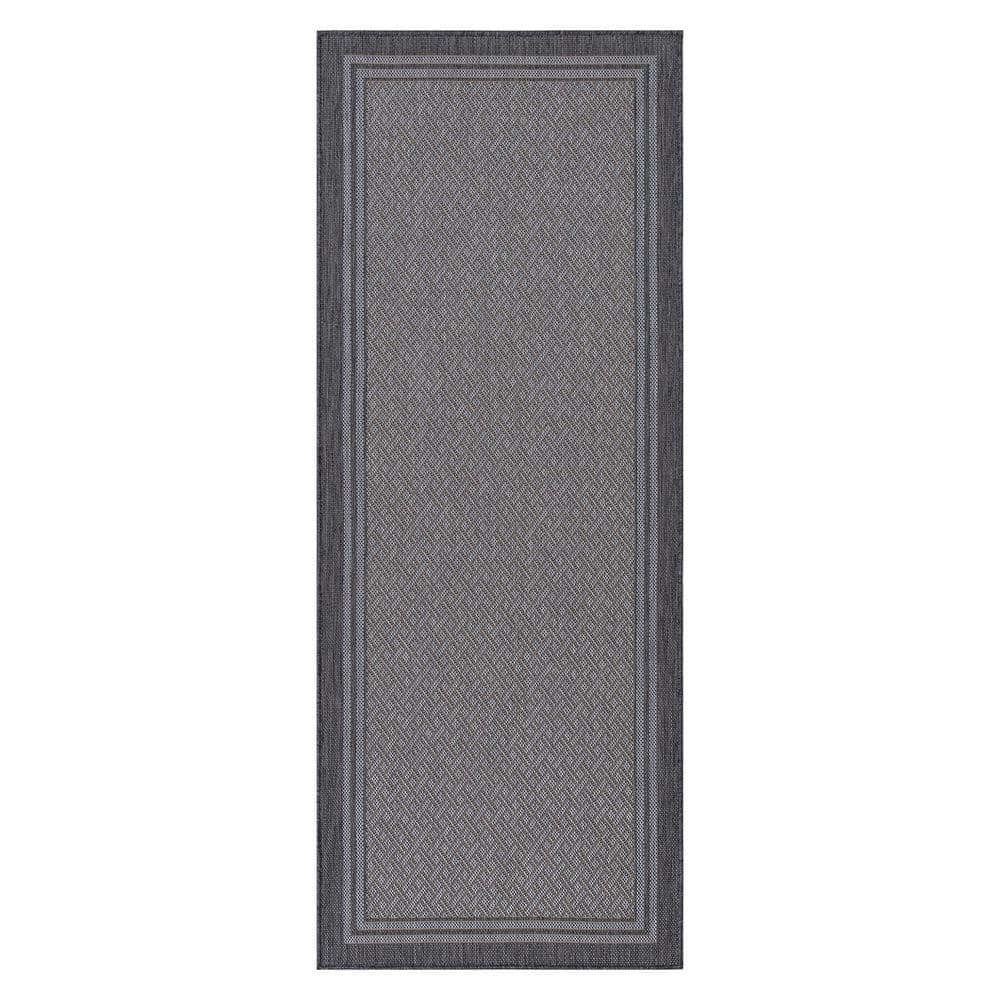 Ottomanson Edith Collection Bordered Design 3x7 Non Shedding Indoor ...