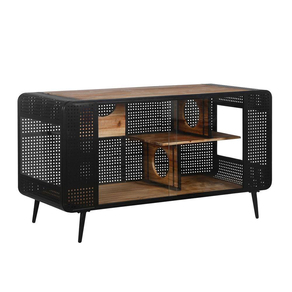 Miscool Anky Living Room Cat House Furniture Metal Frame with 2 Sliding ...