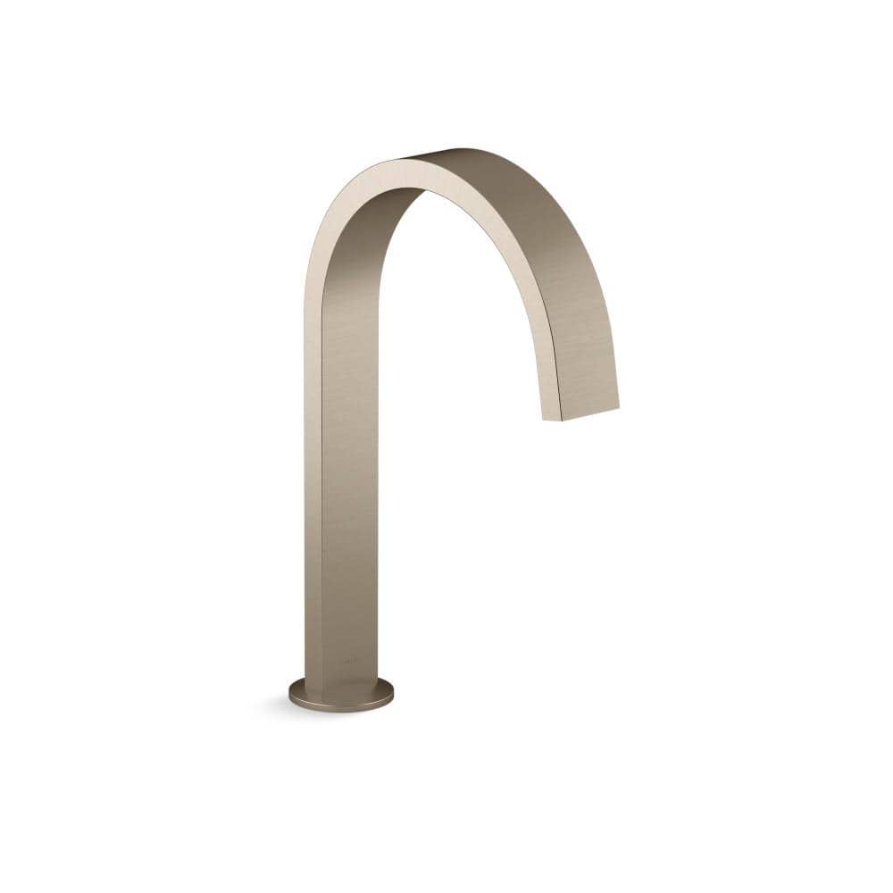 KOHLER Components Deck-Mount Bath Spout with Ribbon Design in Vibrant ...