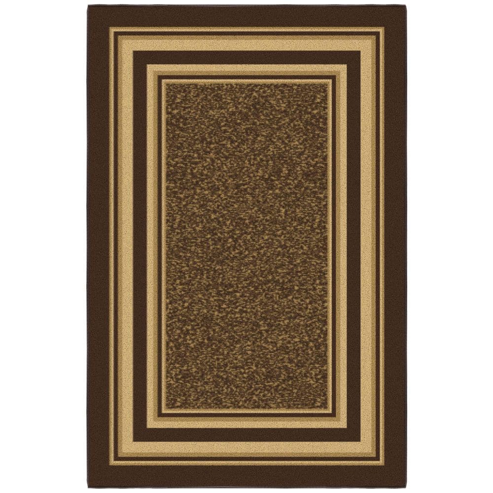 Reviews for Ottomanson Ottohome Collection Non-Slip Rubberback Bordered ...