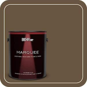 BEHR PREMIUM PLUS 1 gal. #S-H-700 Burley Wood Semi-Gloss Enamel ...