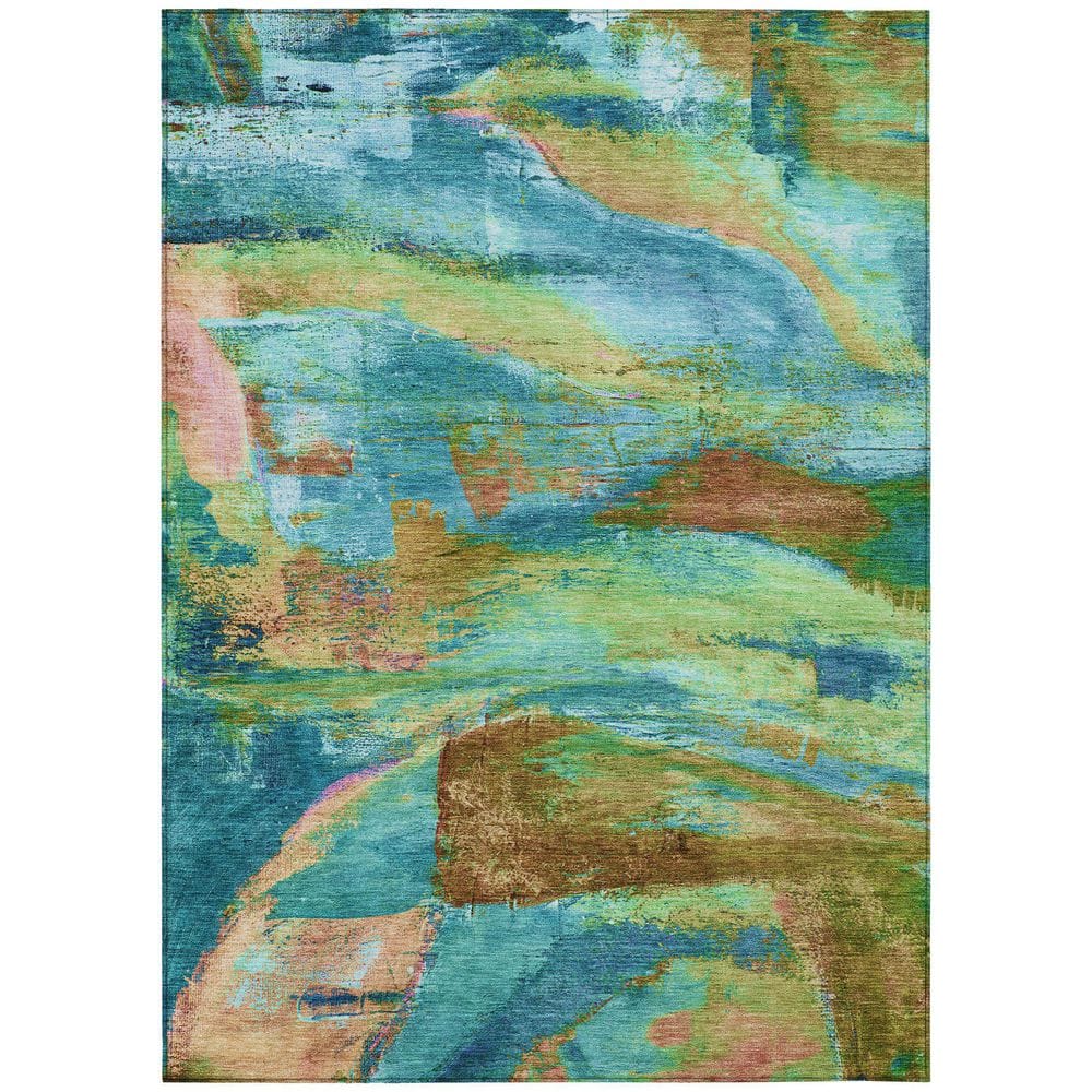 Addison Rugs Chantille Machine Washable Indoor/Outdoor Abstract ACN2040 ...