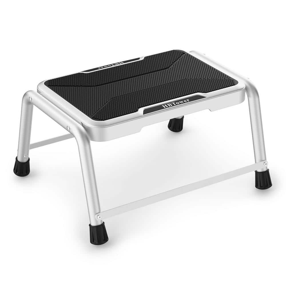 Angel Sar 600 lb. Metal Step Stool, Outdoor Bar Stool for Bedroom ...