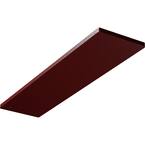 Ekena Millwork 3 in. x 0.25 in. x 12 in. Steel Hammered Bright Red ...