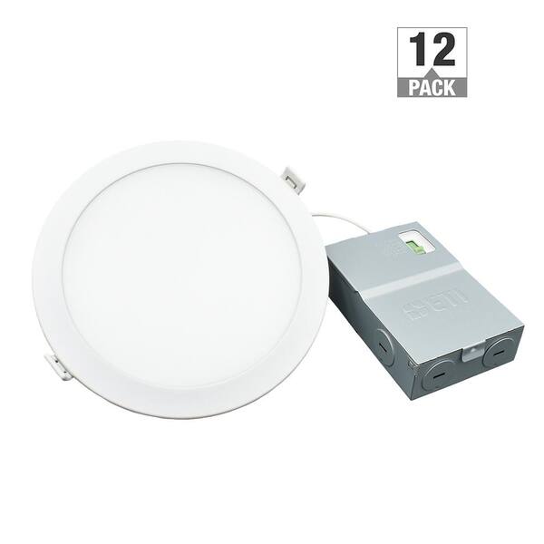 ETI LIGHTING Altair 6 in. Canless Downlight High Output 1200 Lumens ...