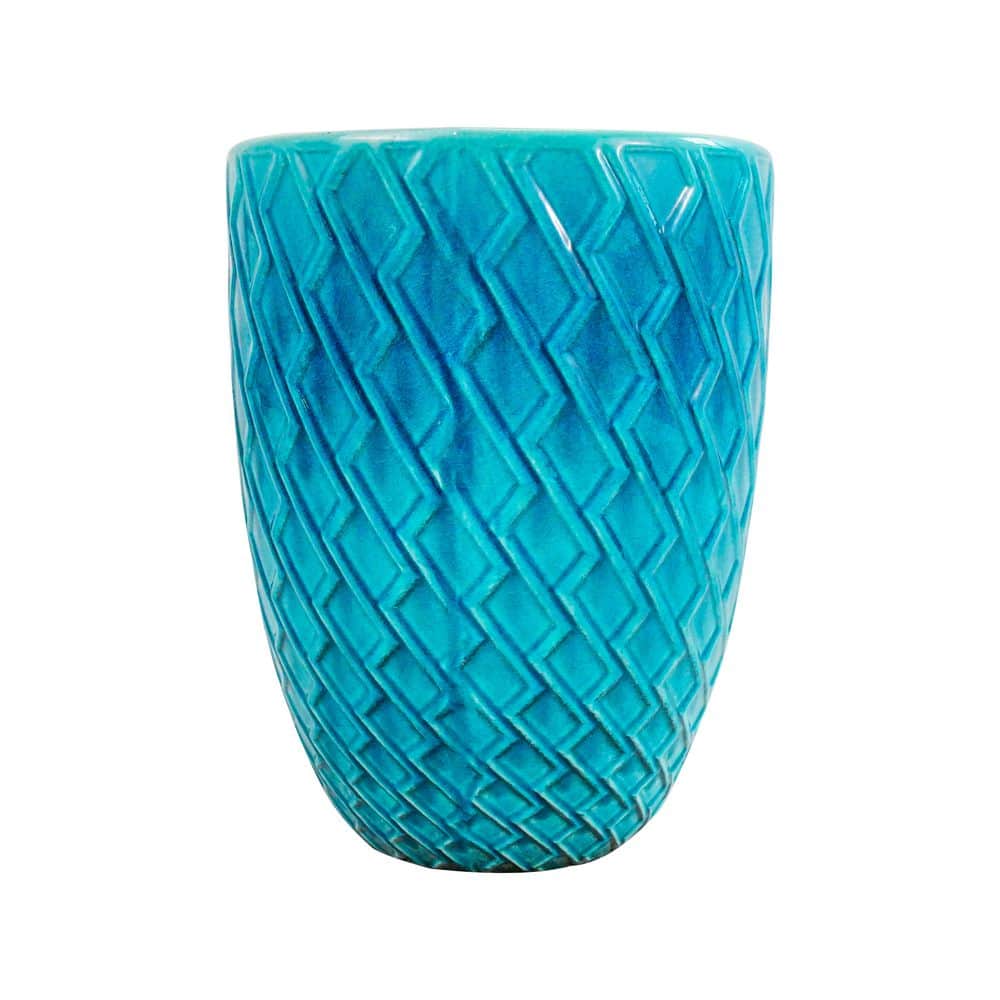 Modern Planter Ceramic Flowerpot Planter for Patio, Garden, Windowsill ...