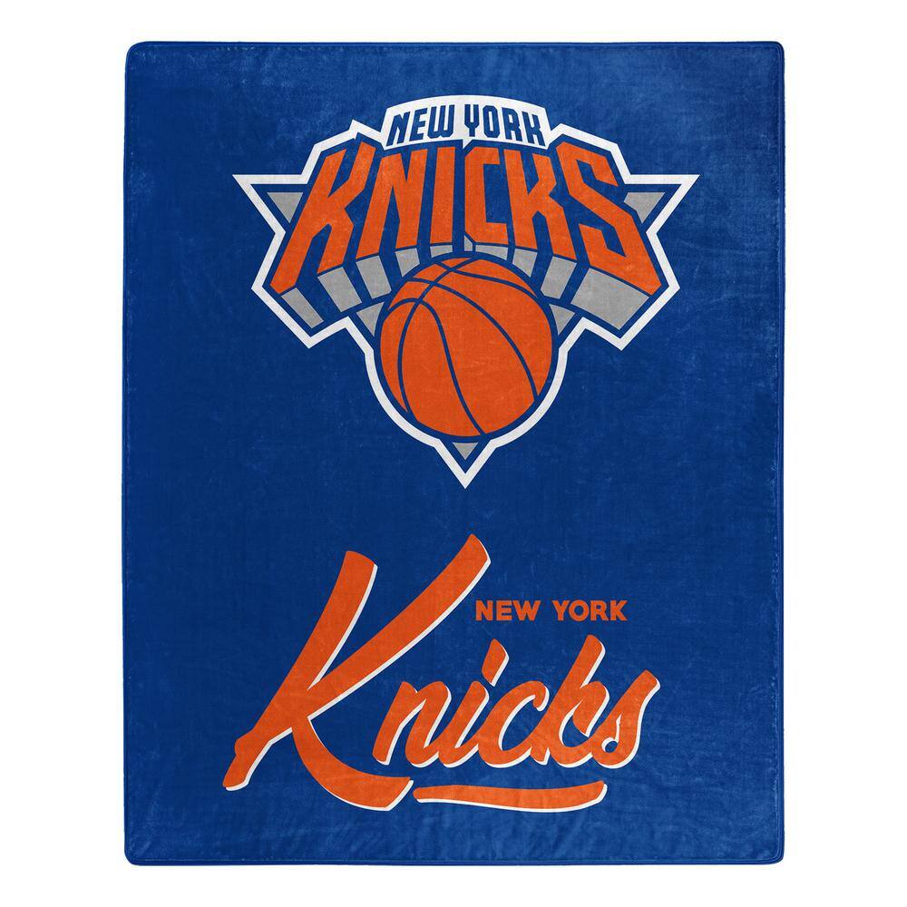 THE NORTHWEST GROUP NBA Knicks Signature Raschel Multi-Colored Throw ...