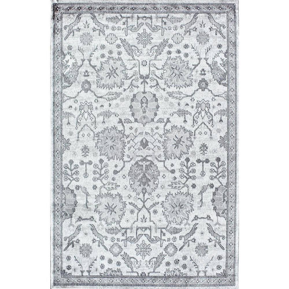 Rugs America Freya Slate 2'6"x4' Farmhouse Area Rug RA30564 - The Home ...