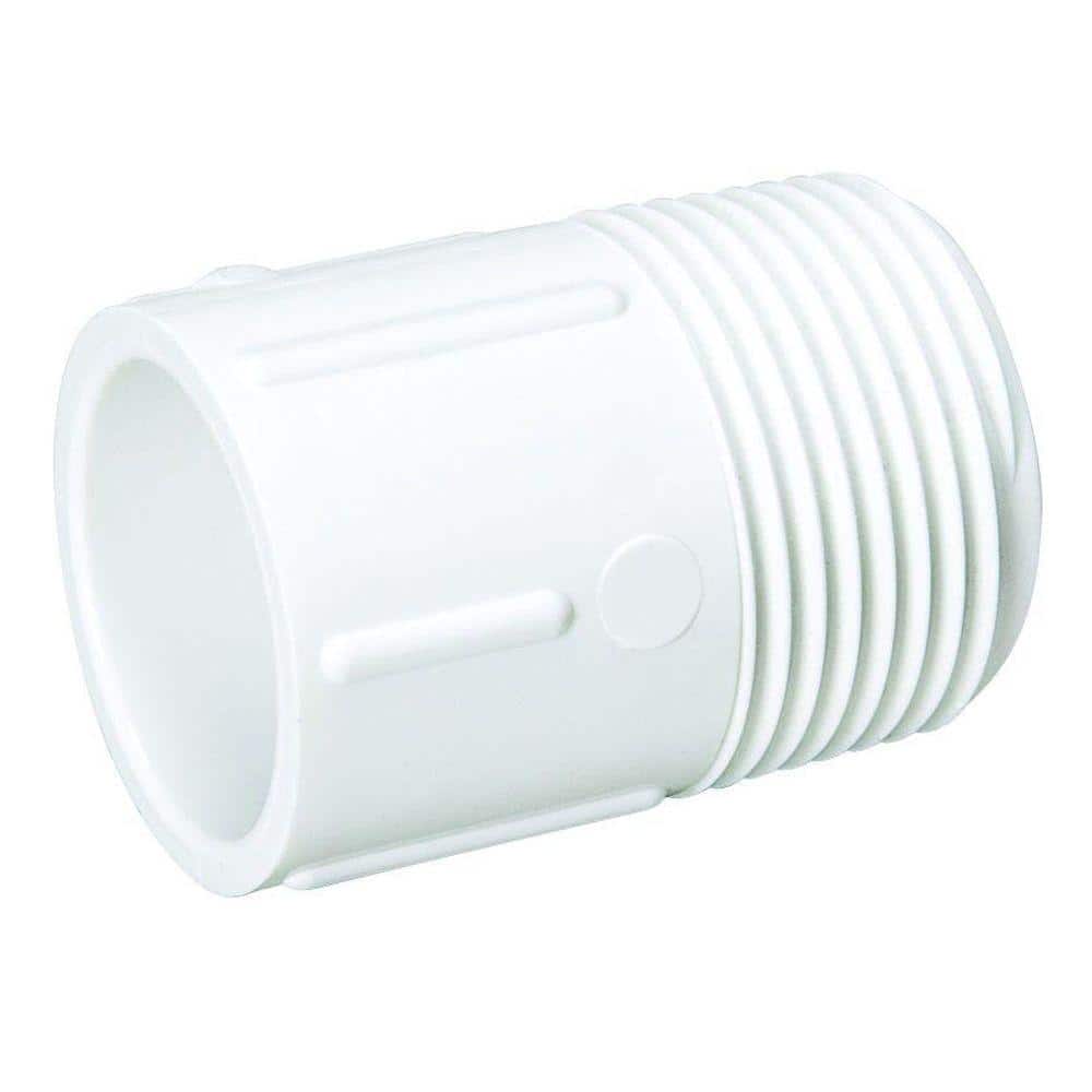 Mueller Streamline 3/4 in. x 1 in. PVC Pressure S x MPT Adapter 436 ...