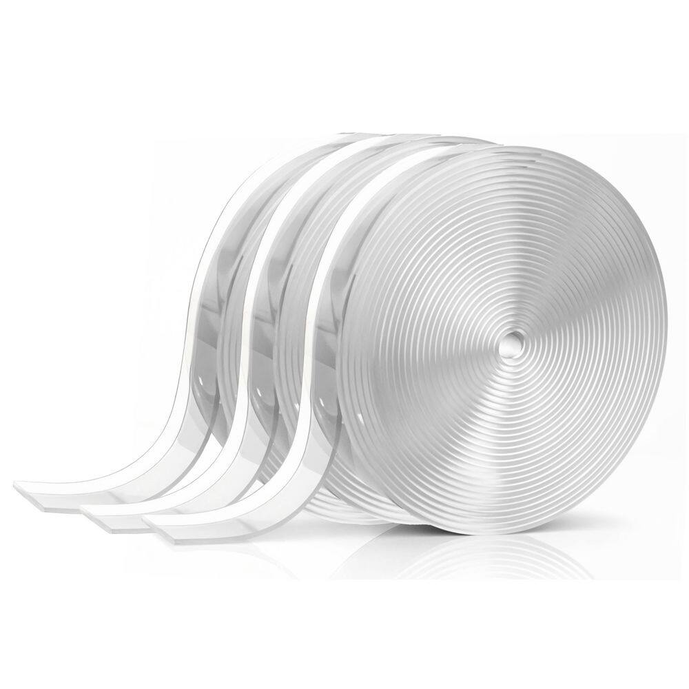 As Seen on TV Alien Seal 1.4 in. x 49 ft. Transparent Anti-Draft ...