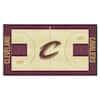 FANMATS NBA Cleveland Cavaliers 3 ft. x 5 ft. Large Court Runner Rug ...