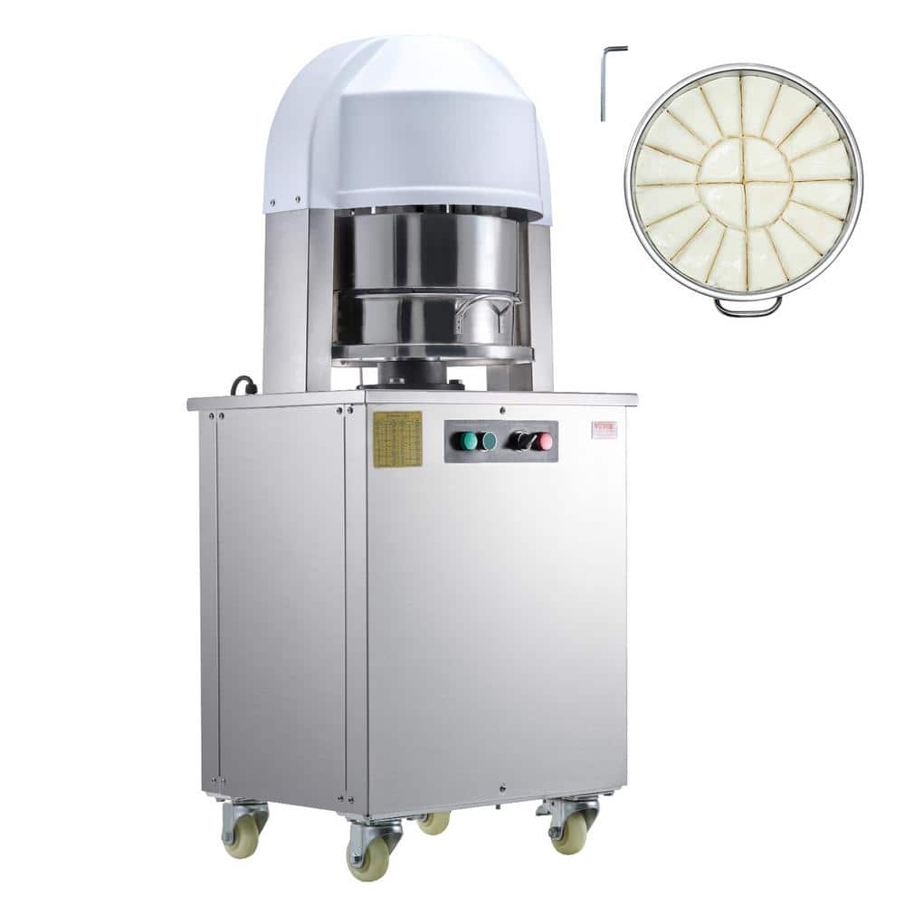 VEVOR Electric Dough Divider Rounder 20-Piece Automatic Dough Ball ...