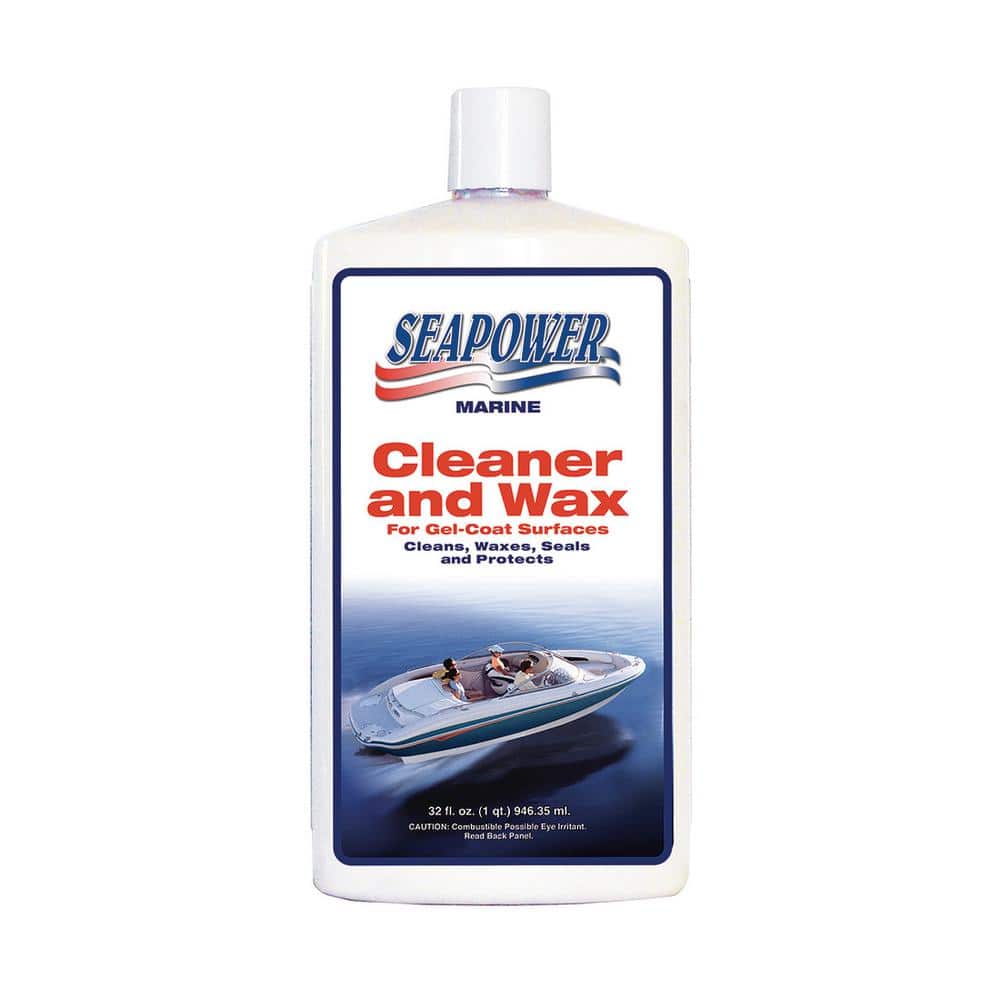 Gel Gloss Boat Cleaner and Wax SQ-32 - The Home Depot
