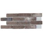 Old Mill Brick 28 in. x 12.5 in. x 0.5 in. Brickwebb Herringbone ...