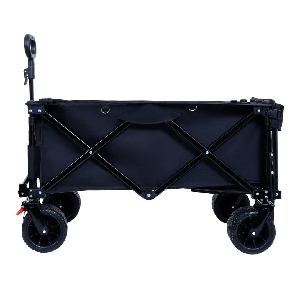 Lycvki 400 lb. Extra Long Extender Wagon Serving Cart with Large All ...