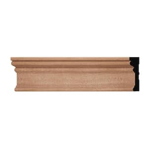 Ekena Millwork WM366 0.69 in. D x 2.25 in. W x 6 in. L Wood (Sapele ...