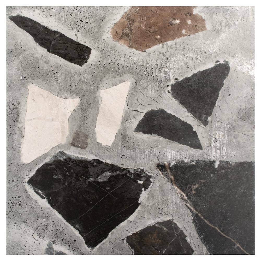 Merola Tile Rialto Decor 9 in. x 9 in. Porcelain Floor and Wall Take ...