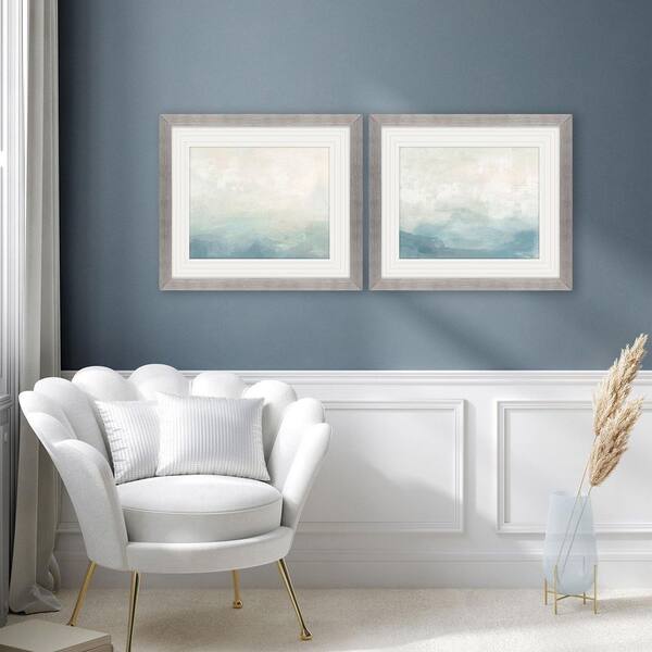 Paragon Vess 2 Piece Framed 2 Piece Abstract Art Print 24 in. x 28 in ...