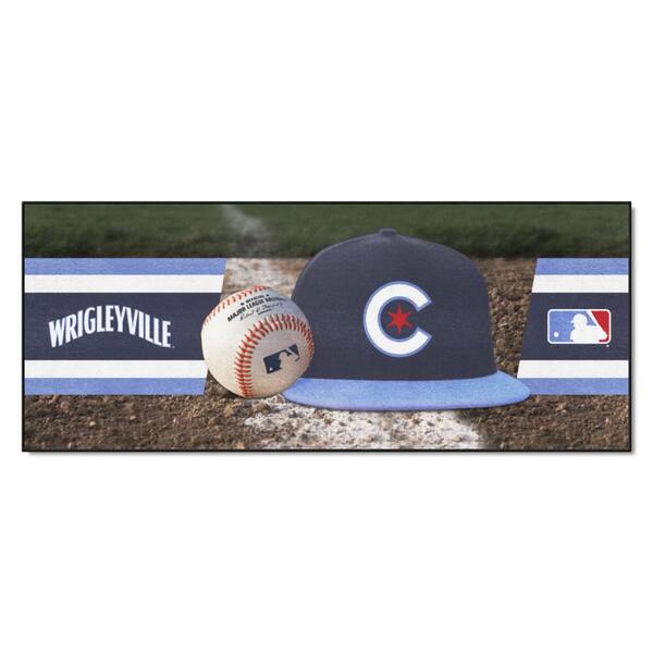 FANMATS Chicago Cubs Baseball Runner Rug - 30in. x 72in. 37499 - The ...